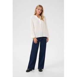 Kaffe Bluse in Creme - 44% | Gr&ouml;&szlig;e 42 | Damen-blusen