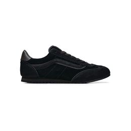 Vans Leder-Sneakers "Super Lowpro" in Schwarz - 59% | Gr&ouml;&szlig;e 36 | Damen-sneakers