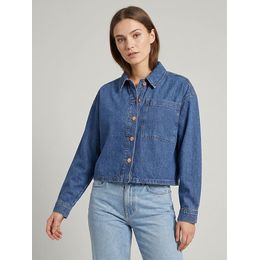 MOSS COPENHAGEN Jeanshemd "Turig" in Blau - 56% | Gr&ouml;&szlig;e XS/S | Damen-blusen