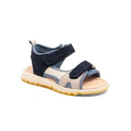 bisgaard Leder-Sandalen "Alisia" in Dunkelblau/ Beige - 50% | Gr&ouml;&szlig;e 37 | Kindersandalen