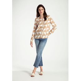 More & More More & More Bluse in Wei&szlig;/ Beige - 61% | Gr&ouml;&szlig;e 40 | Damen-blusen