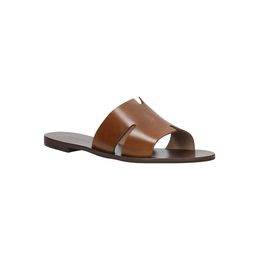 Wojas Leder-Pantoletten in Braun - 36% | Gr&ouml;&szlig;e 37 | Damen-pantoletten