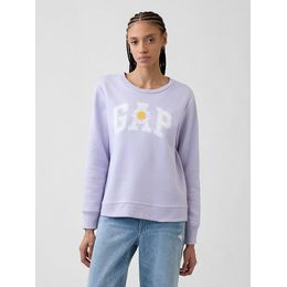 GAP Sweatshirt in Flieder - 47% | Gr&ouml;&szlig;e L | Damen-sweatshirts-jacken