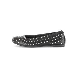 Gabor Leder-Ballerinas in Schwarz - 52% | Gr&ouml;&szlig;e 39 | Damen-ballerinas