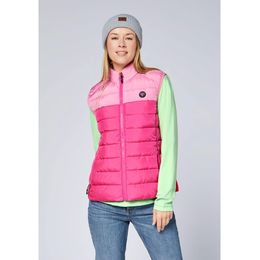 Chiemsee Steppweste in Pink - 61% | Gr&ouml;&szlig;e M | Damenjacken