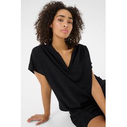 Kaffe Bluse "Milia" in Schwarz - 32% | Gr&ouml;&szlig;e 38 | Damen-blusen
