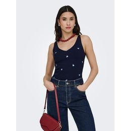 Jacqueline de Yong JDY Top in Dunkelblau - 30% | Gr&ouml;&szlig;e XL | Damen-tops