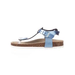 BIO PING&Uuml;IN Zehentrenner in Blau - 77% | Gr&ouml;&szlig;e 34 | Kindersandalen