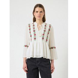 Y.A.S YAS Bluse in Wei&szlig; - 50% | Gr&ouml;&szlig;e 38 | Damen-blusen