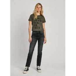 Pepe Jeans Jeans - Regular fit - in Schwarz - 78% | Gr&ouml;&szlig;e W25/L32 | Damenjeans