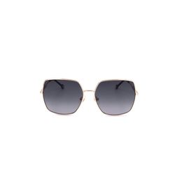 Carolina Herrera Damen-Sonnenbrille in Gold/ Dunkelblau - 74% | Gr&ouml;&szlig;e 60 | Damen-brillen