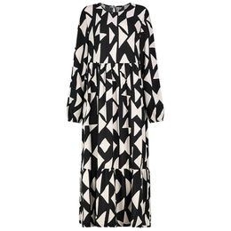 Sublevel Kleid in Schwarz/ Creme - 60% | Gr&ouml;&szlig;e M | Damen-kleider
