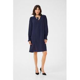 Kaffe Kleid "Lianna" in Dunkelblau - 81% | Gr&ouml;&szlig;e 38 | Damen-kleider