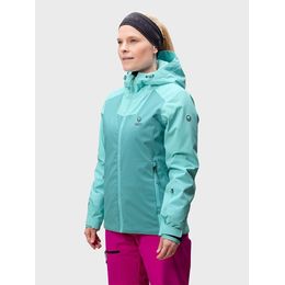 HALTI Ski-/ Snowboardjacke "Wedeln DX" in T&uuml;rkis - 70% | Gr&ouml;&szlig;e 40 | Damen-outdoorjacken