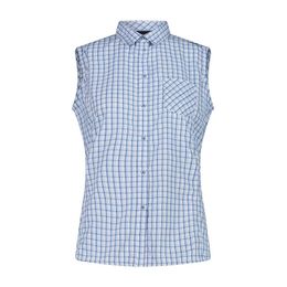 CMP Funktionsbluse in Hellblau/ Wei&szlig; - 73% | Gr&ouml;&szlig;e 38 | Damen-blusen