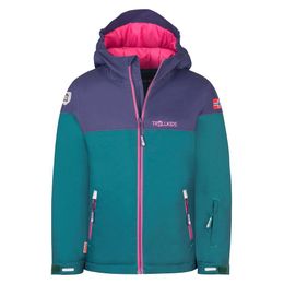 Trollkids Ski-/ Snowboardjacke "Hallingdal" in Petrol/ Lila - 58% | Gr&ouml;&szlig;e 104 | Kinder-outdoor-jacken