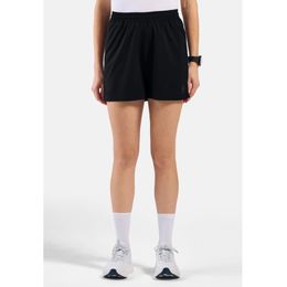 Odlo Trainingsshorts "Essential" in Schwarz - 17% | Gr&ouml;&szlig;e L | Damen-sporthosen