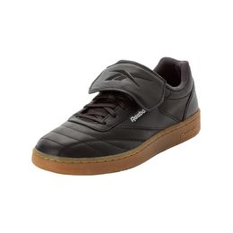 Reebok Leder-Sneakers "Club C Terrace" in Schwarz - 50% | Gr&ouml;&szlig;e 46 | Damen-sneakers