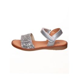 kmins Leder-Sandalen in Silber - 32% | Gr&ouml;&szlig;e 33 | Kindersandalen