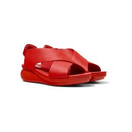 Camper Leder-Sandaletten in Rot - 43% | Gr&ouml;&szlig;e 39 | Damen-sandalen