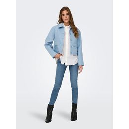 Jacqueline de Yong JDY &Uuml;bergangsjacke "Callie" in Blau - 41% | Gr&ouml;&szlig;e L | Damenjacken