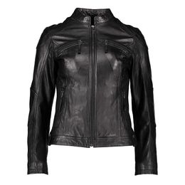 Apple of Eden Lederjacke in Schwarz - 74% | Gr&ouml;&szlig;e 38 | Damenjacken