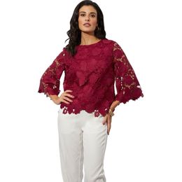 WITT WEIDEN Bluse in Bordeaux - 64% | Gr&ouml;&szlig;e 38 | Damen-blusen