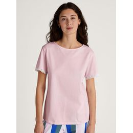 Calida Pyjama-Oberteil in Rosa - 49% | Gr&ouml;&szlig;e L | Damen-loungewear