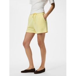 Pieces Sweatshorts in Gelb - 15% | Gr&ouml;&szlig;e M | Shorts