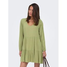 Jacqueline de Yong JDY Kleid in Gr&uuml;n - 26% | Gr&ouml;&szlig;e M | Damen-kleider