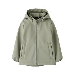 name it Softshelljacke "Palf" in Khaki - 45% | Gr&ouml;&szlig;e 80 | Kinder-outdoor-jacken