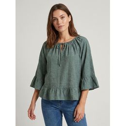 MOSS COPENHAGEN Bluse "Viana" in Gr&uuml;n - 54% | Gr&ouml;&szlig;e XS | Damen-blusen
