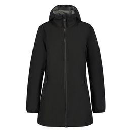 Icepeak Softshellmantel "Albany" in Schwarz - 53% | Gr&ouml;&szlig;e 40 | Damen-outdoorjacken