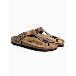 Sunbay Zehentrenner "Camelia" in Gold - 61% | Gr&ouml;&szlig;e 39 | Damen-sandalen