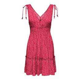 Only Kleid in Rot - 35% | Gr&ouml;&szlig;e L | Damen-kleider