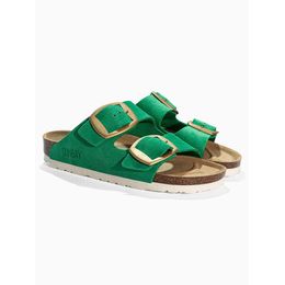 Sunbay Leder-Pantoletten "Calen" in Gr&uuml;n - 52% | Gr&ouml;&szlig;e 40 | Damen-pantoletten