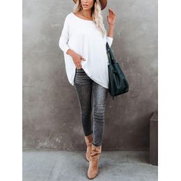 LA Angels Bluse in Wei&szlig; - 53% | Gr&ouml;&szlig;e M | Damen-blusen