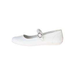 Primigi Leder-Ballerinas "Fantasy flat" in Wei&szlig; - 44% | Gr&ouml;&szlig;e 35 | Kinderballerinas