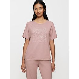Triumph Pyjama-Oberteil in Rosa - 48% | Gr&ouml;&szlig;e 36 | Damen-loungewear