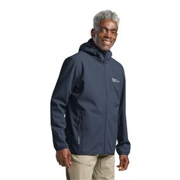 Jack Wolfskin Softshelljacke "Bornberg" in Dunkelblau - 36% | Gr&ouml;&szlig;e L | Herren-outdoorjacken
