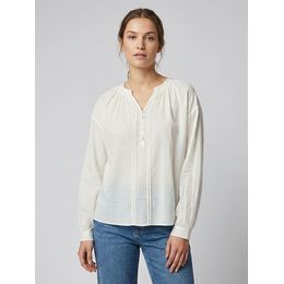 MOSS COPENHAGEN Bluse "Gabrielle" in Creme - 44% | Gr&ouml;&szlig;e S/M | Damen-blusen