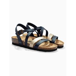 Sunbay Sandalen "Gravita" in Dunkelblau - 58% | Gr&ouml;&szlig;e 36 | Damen-sandalen