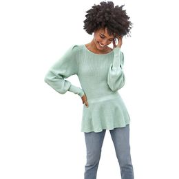 Heine Pullover in T&uuml;rkis - 78% | Gr&ouml;&szlig;e 48 | Damen-pullover-cardigans