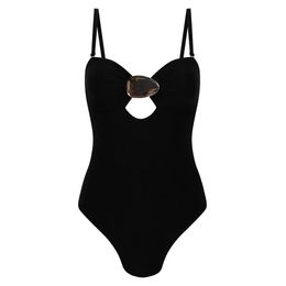 Hunkem&ouml;ller Hunkem&ouml;ller Badeanzug in Schwarz - 49% | Gr&ouml;&szlig;e S | Damen-bademode