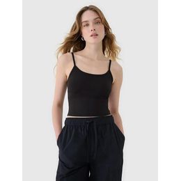 4F Top in Schwarz - 40% | Gr&ouml;&szlig;e M | Damen-tops