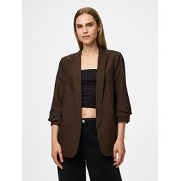 Pieces Blazer "Bosella" in Hellbraun - 17% | Gr&ouml;&szlig;e M | Damenjacken
