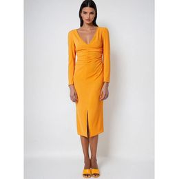 MONKI Kleid in Orange - 32% | Gr&ouml;&szlig;e 38 | Damen-kleider