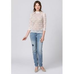 Stockerpoint Bluse ''Molly'' in Creme - 48% | Gr&ouml;&szlig;e XL | Damen-blusen