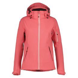 Icepeak Softshelljacke "Bathgate" in Lachs - 55% | Gr&ouml;&szlig;e 36 | Damen-outdoorjacken
