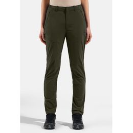 Odlo Funktionshose "Ascent Light" in Khaki - 35% | Gr&ouml;&szlig;e 42 | Damen-sporthosen